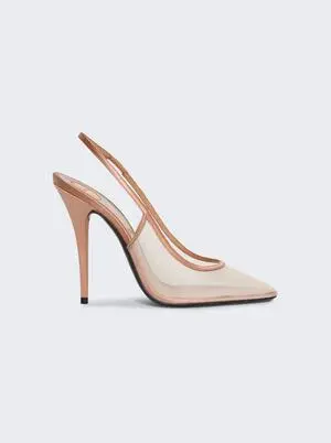 Saint Laurent Logo Pumps