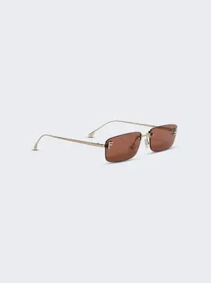 Fendi Rimless Rectangular Sunglasses