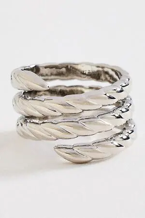 Anthropologie Twister Ring - Silver