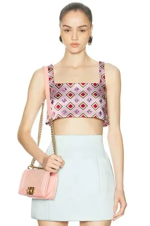 Printed Crop Tops