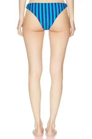 SIMONMILLER Bwai Bikini Bottom - Tonal Blue Stripe