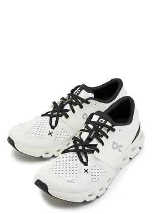 On Cloud X Paneled Mesh-knit Sneakers