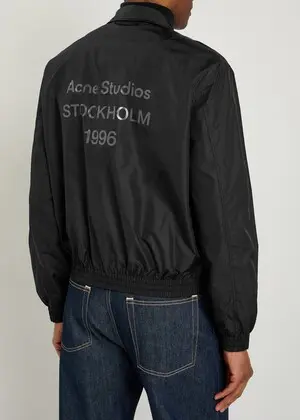 Acne Studios Logo-print Nylon Jacket