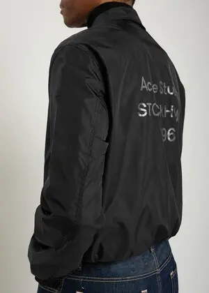 Acne Studios Logo-print Nylon Jacket