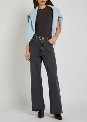AGOLDE Keira Straight-leg Jeans - Black