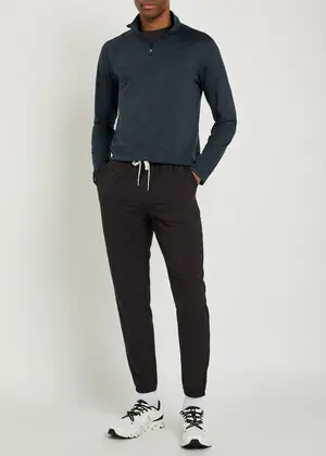 Vuori Ponto Half-zip Jersey Sweatshirt
