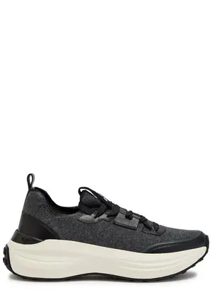 TOD'S Sportiva 81l Panelled Knit Sneakers - Brown