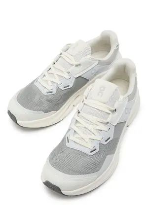 On Cloudnova Rift Panelled Mesh Sneakers - Grey