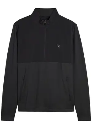Vuori Sunday Element Half-zip Stretch-jersey Jacket