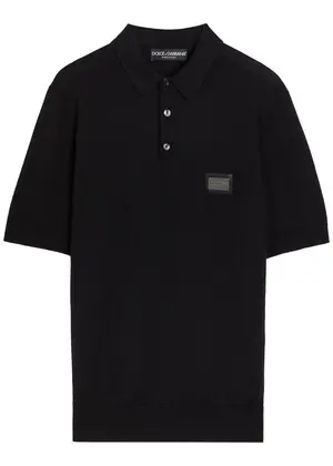 Dolce & Gabbana Wool Polo Shirt
