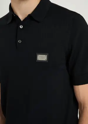 Dolce & Gabbana Wool Polo Shirt