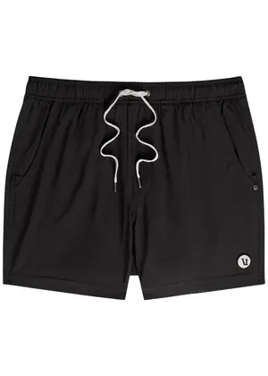 Vuori Kore Stretch-jersey Shorts - Black