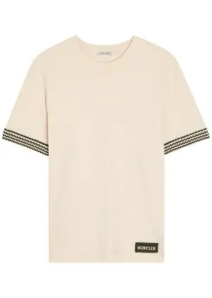 Moncler Trimmed T-shirts For Women