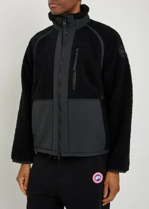 Canada Goose Westport Panelled Fleece Jacket - Black