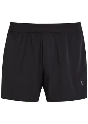 Vuori Qualify Stretch-jersey Running Shorts - Black