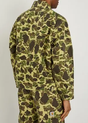 Carhartt Work In Progress Duck Detroit Canvas Jacket - Green