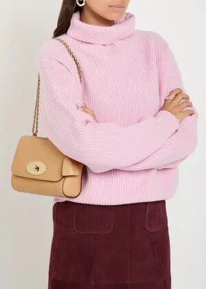 Mulberry Lily Small Grained Leather Shoulder Bag