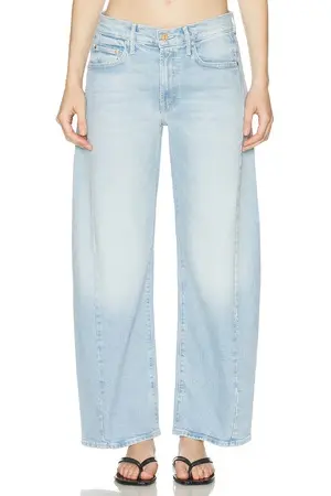 MOTHER The Mid Rise Half-pipe Hover Jeans - Instant Replay