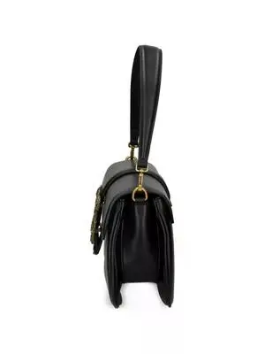 Just Cavalli Snake-detail Shoulder Bag - Black