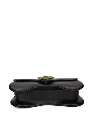 Just Cavalli Snake-detail Shoulder Bag - Black