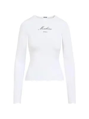Moschino Jeans Long Sleeve T-shirts For Women