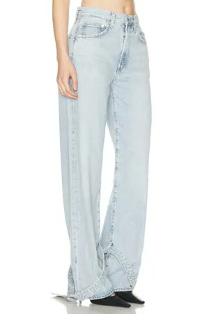 AGOLDE Cinched Hem Loose Taper Jeans