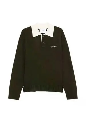 Axel Arigato Long-sleeve Polo Sweater