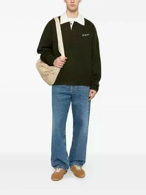 Axel Arigato Long-sleeve Polo Sweater