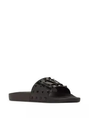 Valentino Garavani Studded-strap Slides