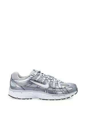 Nike P-6000 Metallic Sneakers - Silver