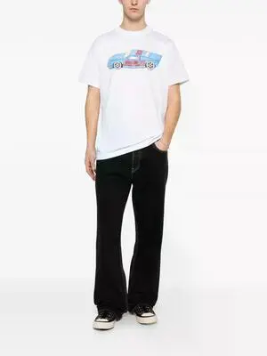 Moschino Car-print T-shirt - White
