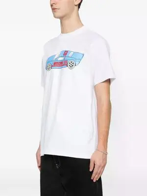Moschino Car-print T-shirt - White