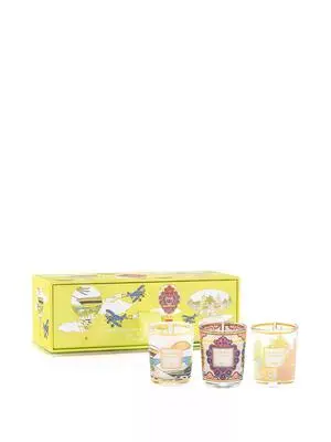 BAOBAB COLLECTION Travel Trio Box Candles - Yellow