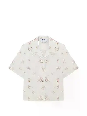 Msgm Pointed Collar Shirts For Women