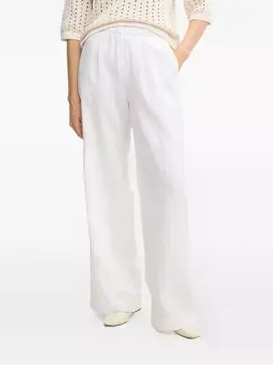 OUI Wide Leg Linen Trousers