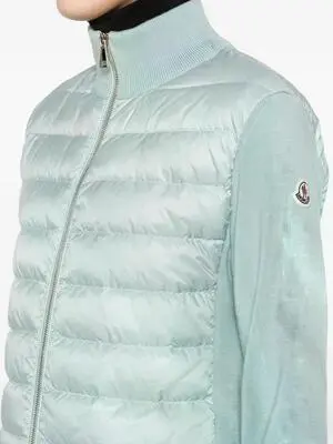 Moncler Padded Zip-up Jacket - Blue