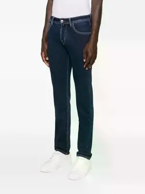 Jacob Cohen Logo-embroidered Jeans