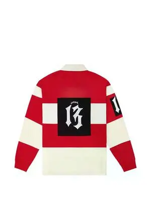 GODSPEED Striped Field Rugby Polo Shirt