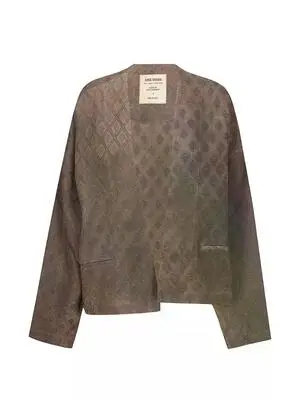 UMA WANG Klarke Diamond-pattern Cardigan