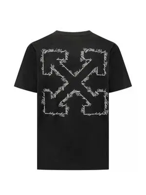 Off-White Arrow Script Short-sleeve T-shirt