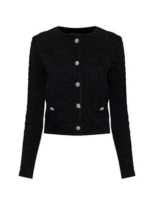 Alessandra Rich Buttoned Embellished Jacket