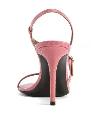 GIUSEPPE ZANOTTI Buckle-strap Sandals - Pink