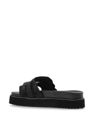 Versace Ruffled Slides