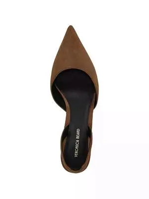 Veronica Beard Caroline Pointed-toe Pumps - Brown