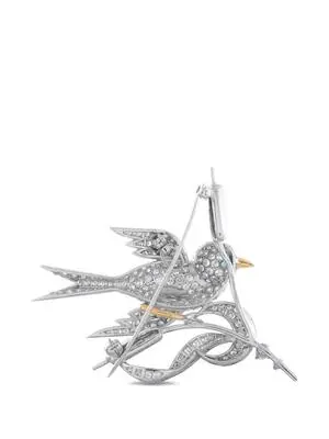 LB EXCLUSIVE Diamond Bird Brooch