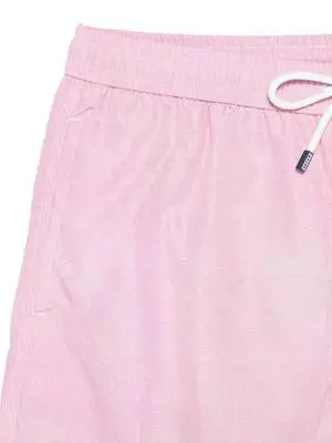 Fedeli Drawstring Beach Shorts - Pink