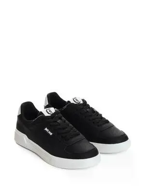 Just Cavalli Panelled Sneakers - Black