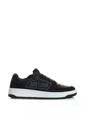 Just Cavalli Logo Sneakers - Black