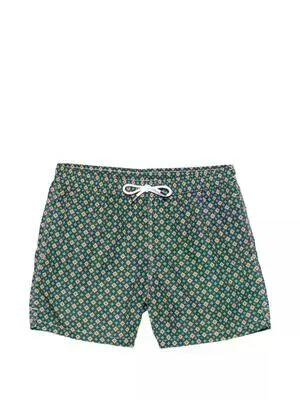 Fedeli Patterned Swim Shorts