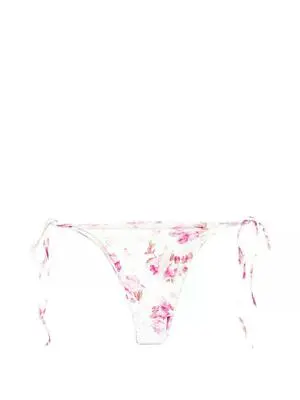 Magda Butrym Floral Bikini Bottoms - Neutrals